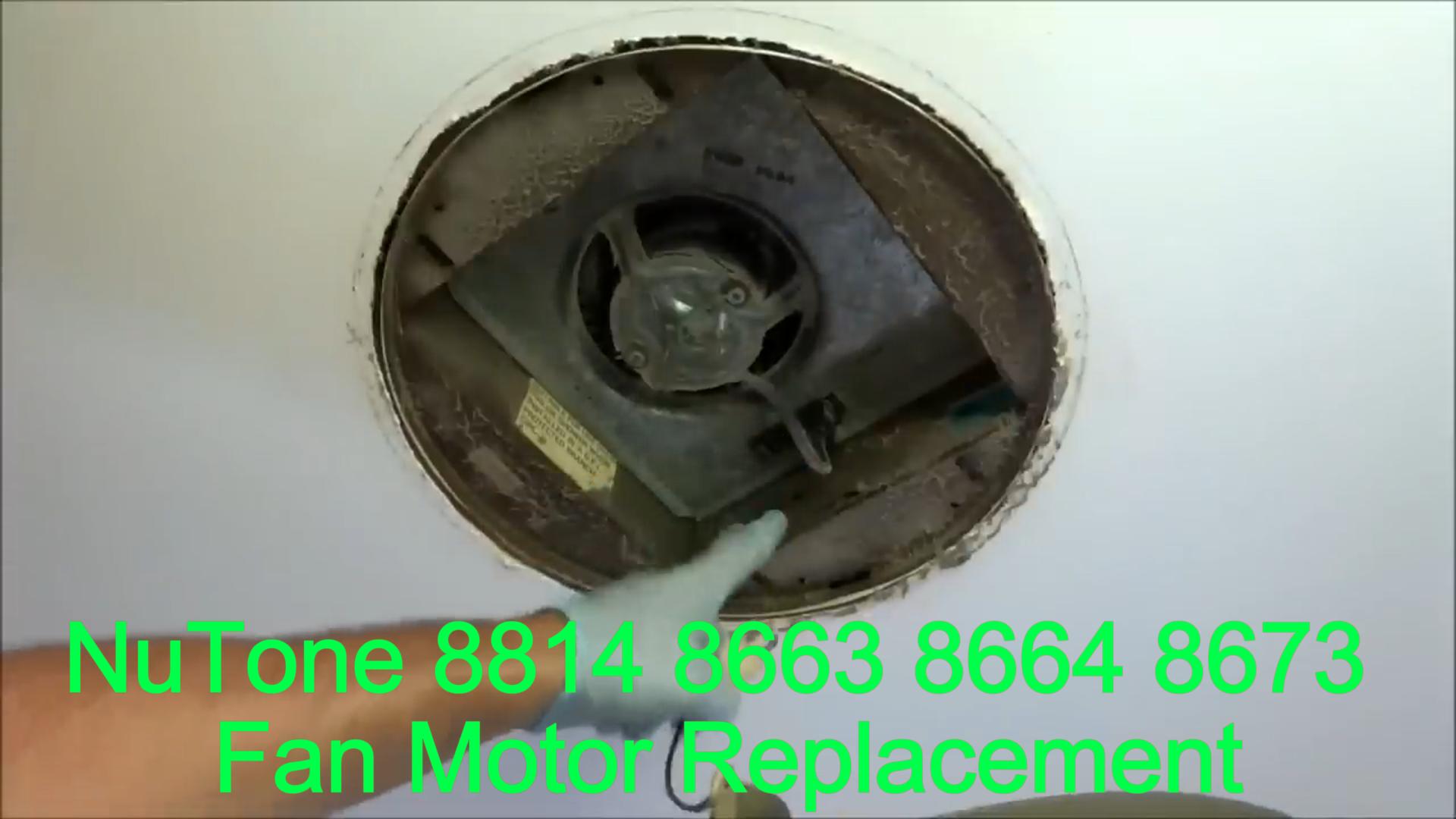 Watch NuTone 8814 8663 8664 8673 Fan Motor Replacement on Amazon Live