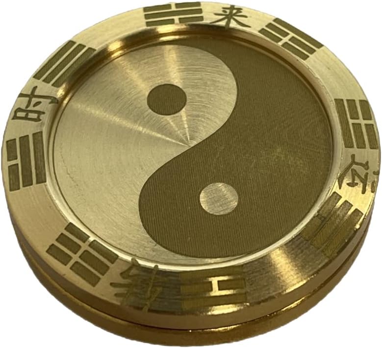 Amazon.com: HMBMO Fidget Slider Coin Metal Fidget Slider Lucky Coin EDC ...