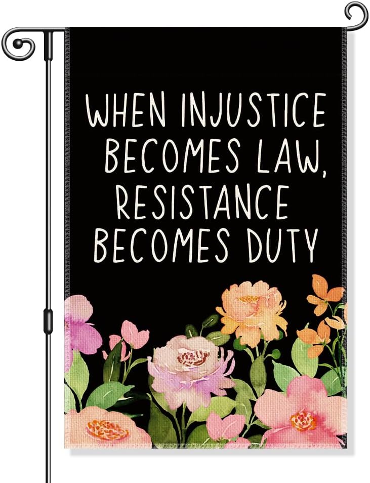 Amazon.com : Gkodw When Injustice Becomes Law Resistance Becomes Duty ...