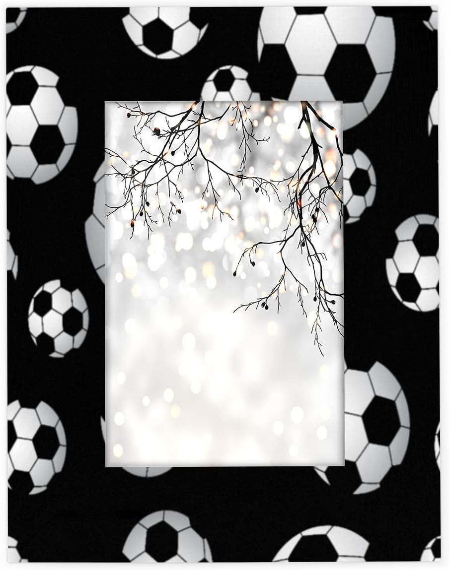 Amazon.com - Soccer Ball 8x10 Picture Frames Football Wooden Photo ...