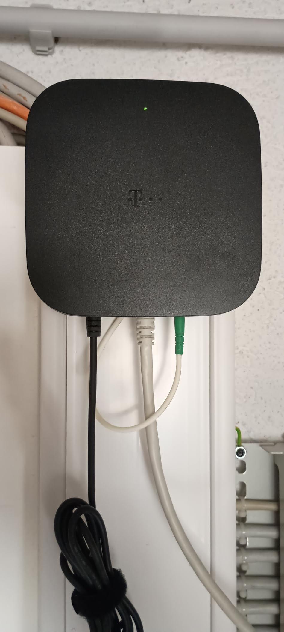 Telekom Glasfaser Modem 2 Schwarz bis 2 GBIt/s Ethernet Anschluss Gf-TA ...