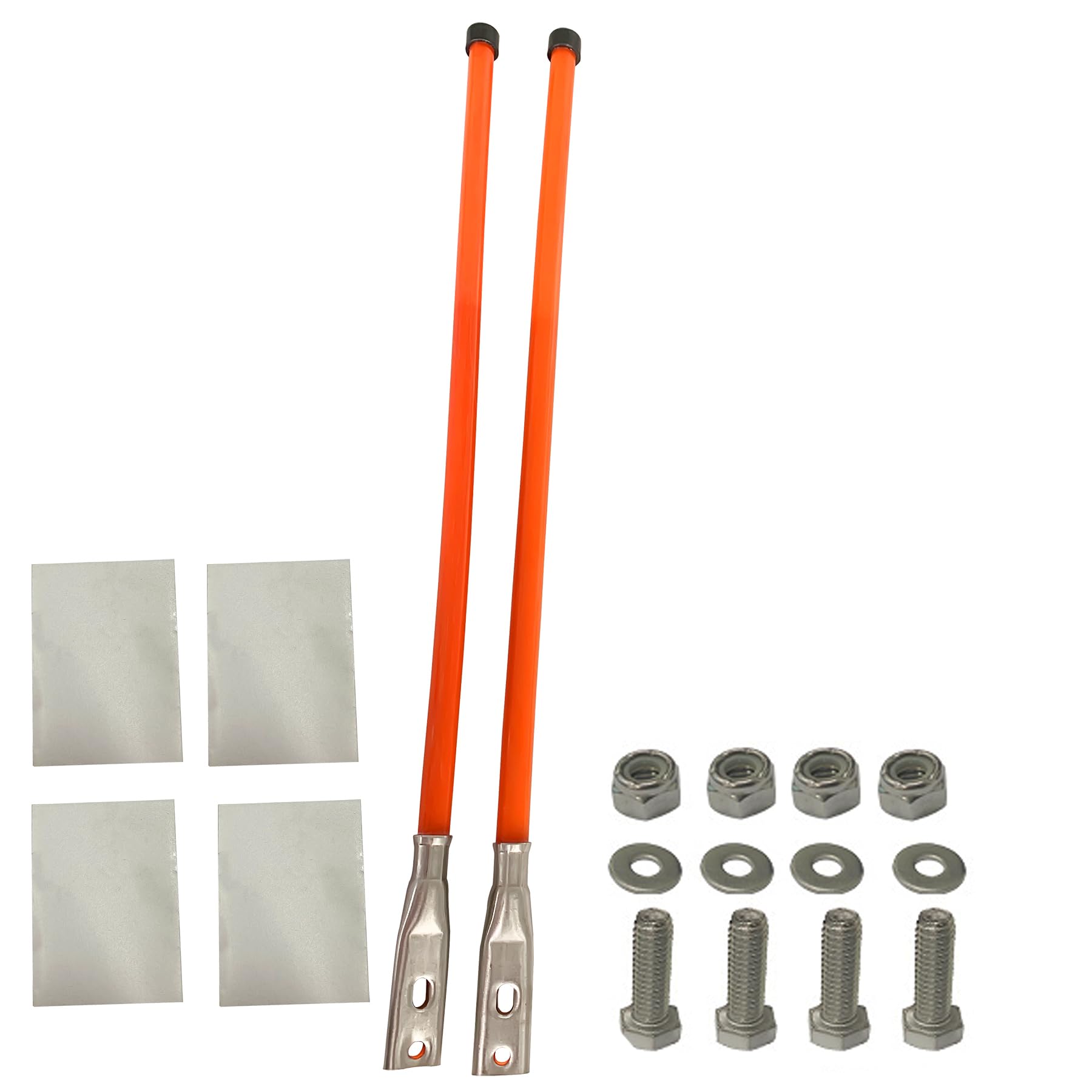 28''Snow Plow Blade Markers Guides Kit 304 Vertical Stud MountNever ...