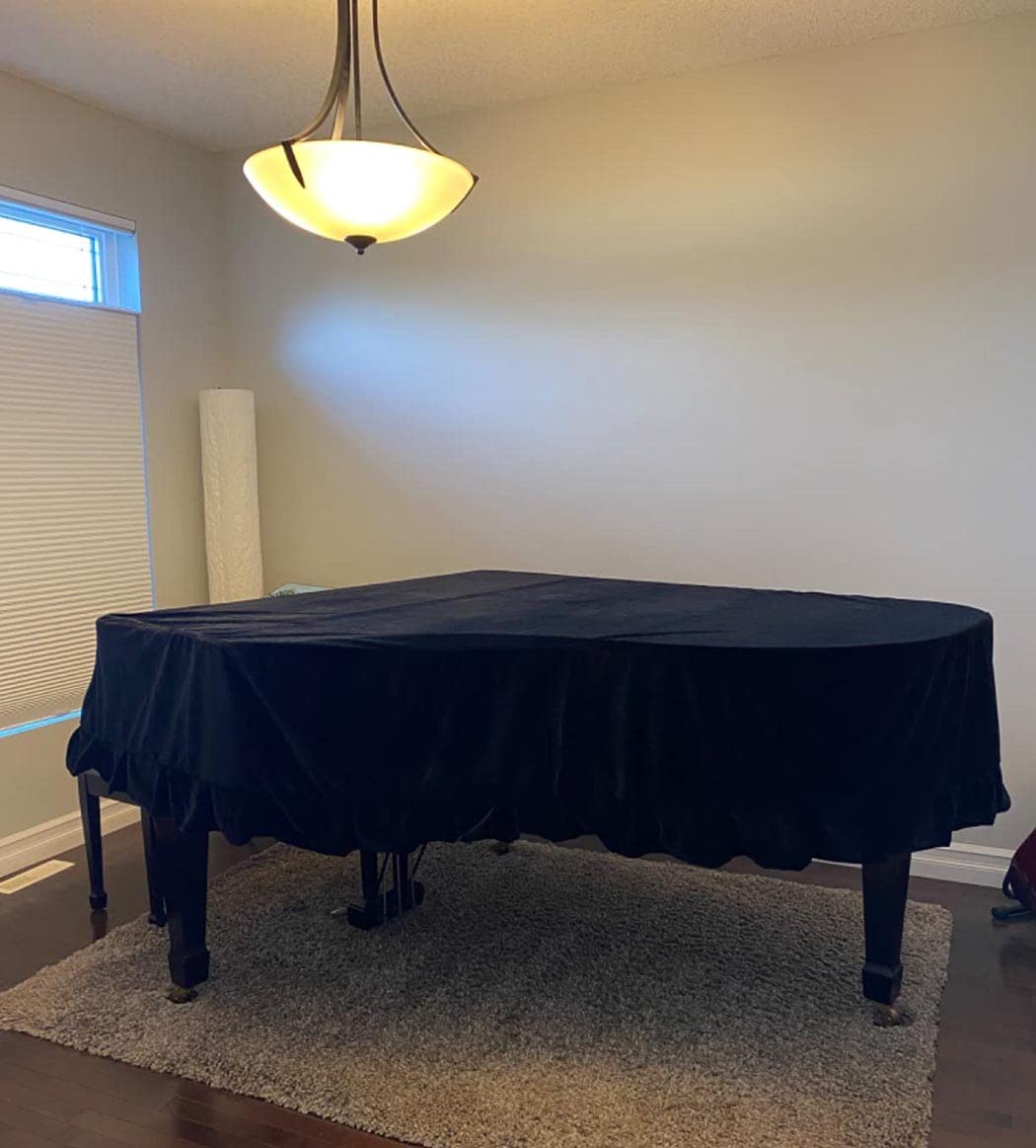 Upright Piano Cover Piano Cover Dust Cover With Stool Cover, Thick ...