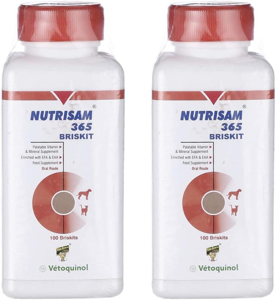 Royal Sigma Nutrisam 365 Briskit Tablets for Pets | Multi Mineral and ...