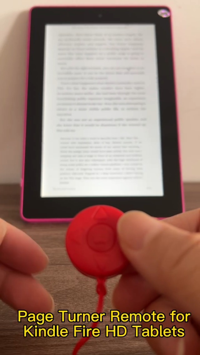 Watch Bluetooth Page Turner Remote for Kindle Fire HD Tablets on Amazon ...