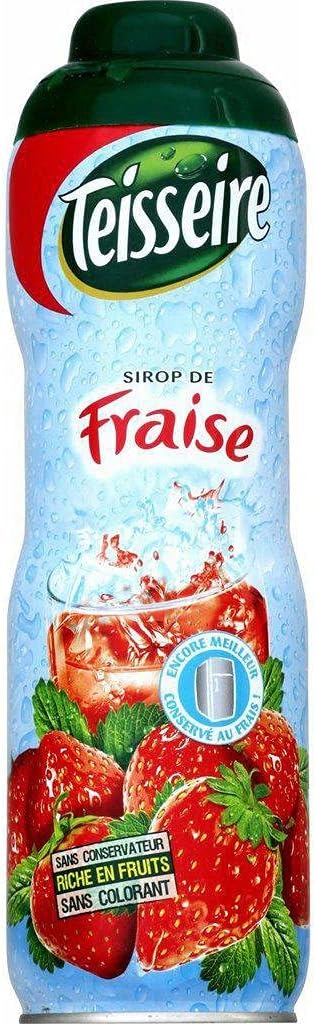 Teisseire Strawberry Syrup 60cl : Amazon.co.uk: Grocery