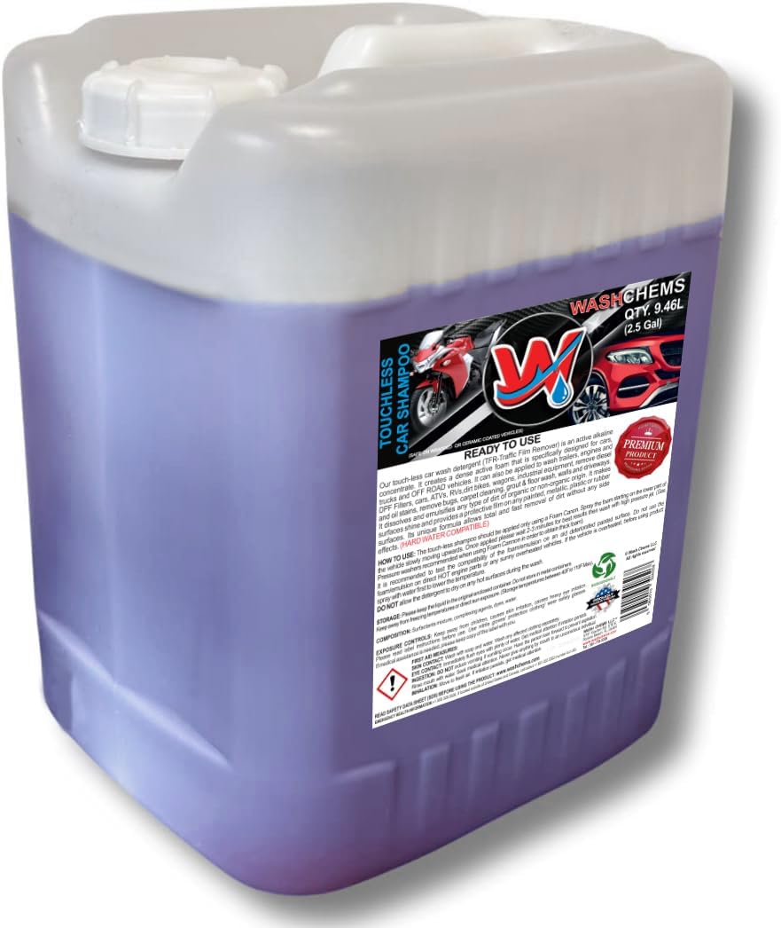 Amazon.com: Foam Cannon Ready to Use - Touchless Car Wash Shampoo (2.5 ...