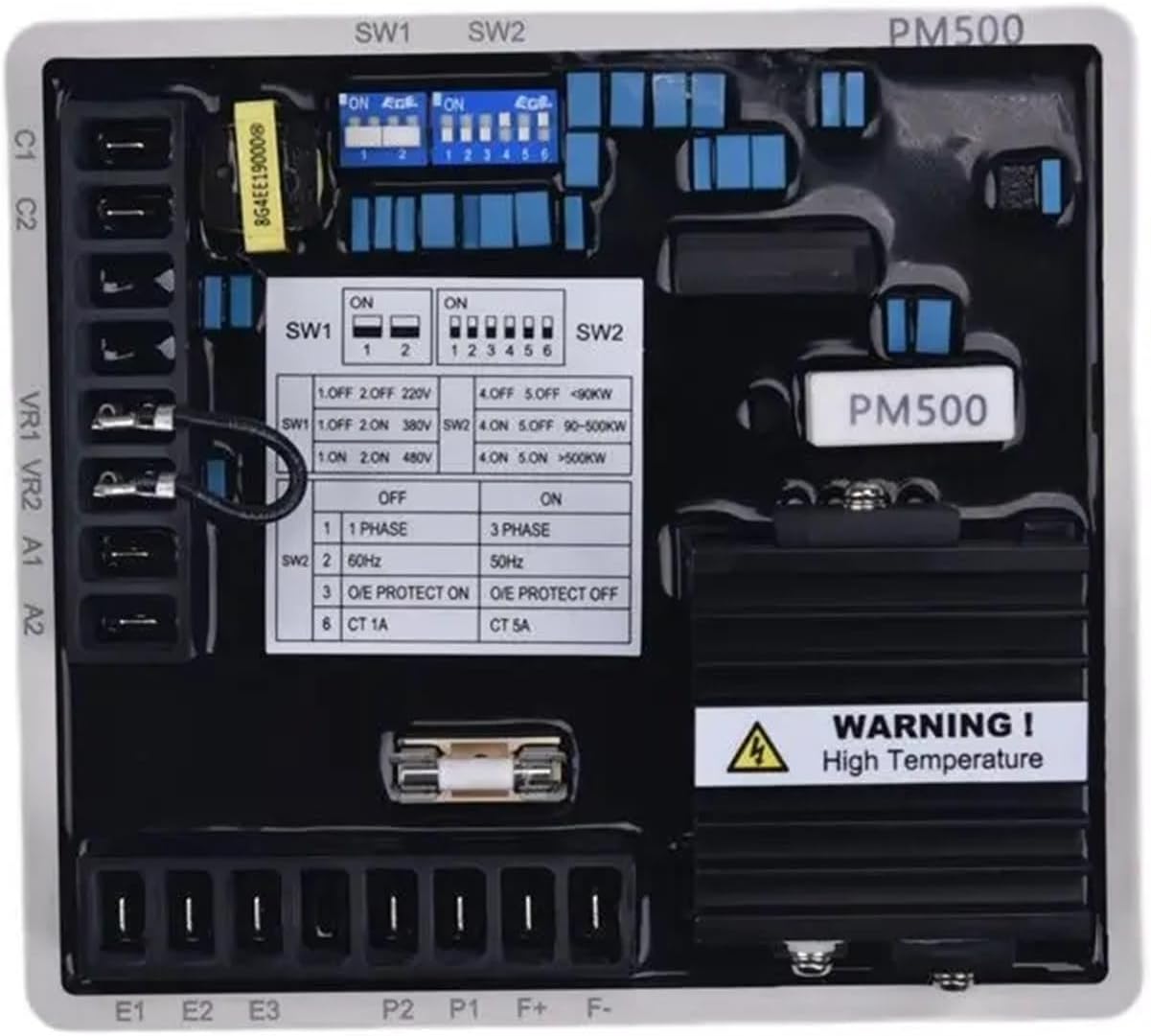 PM500 Brushless Generator Automatic Regulator AVR PM500 : Amazon.ca ...