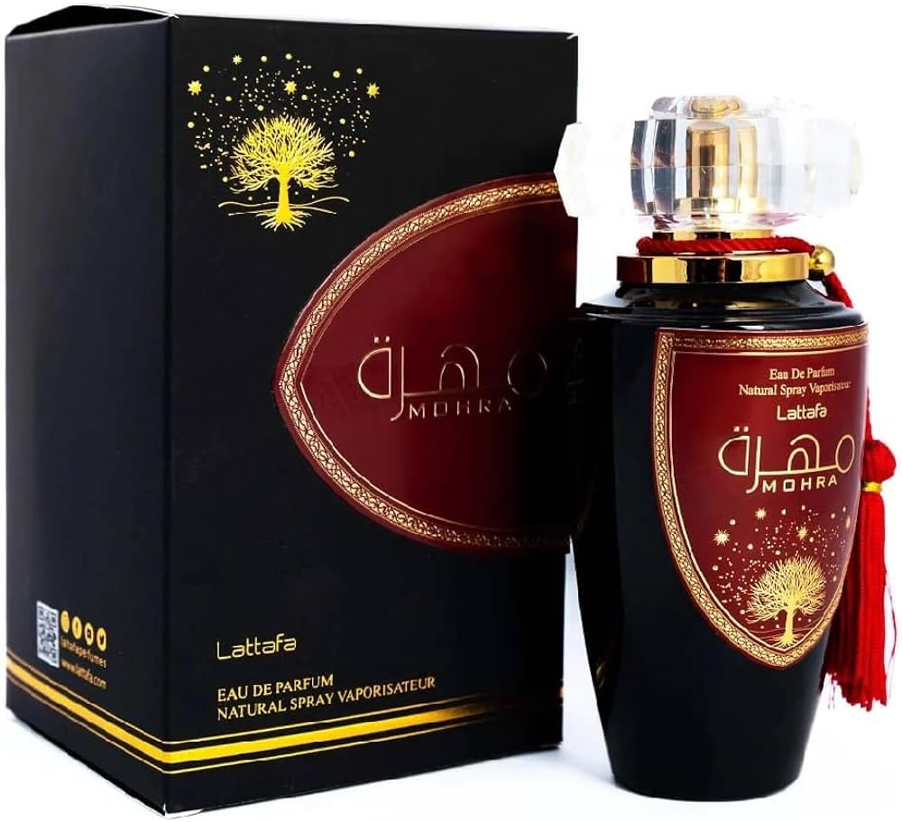 Amazon.com : Lattafa Perfumes Mohra for Unisex Eau de Parfum Spray, 3.4 ...