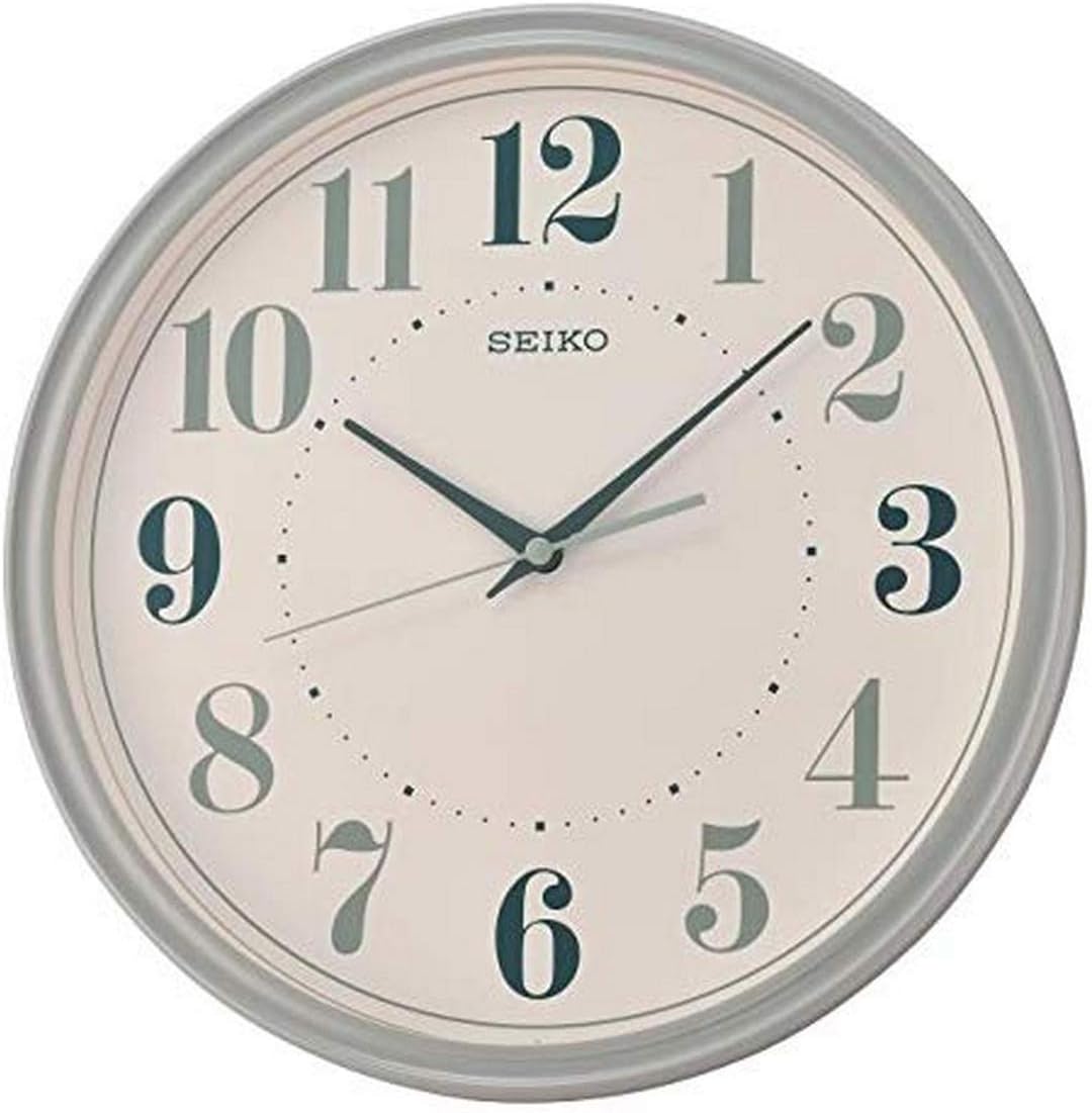 Seiko Wall Clock With Blue Numbers QXA740N : Amazon.co.uk: Home & Kitchen
