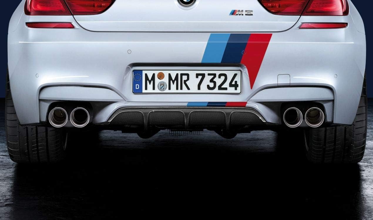 BMW Genuine M Performance Rear Diffuser Carbon Fits F06 F06 LCI F12 ...