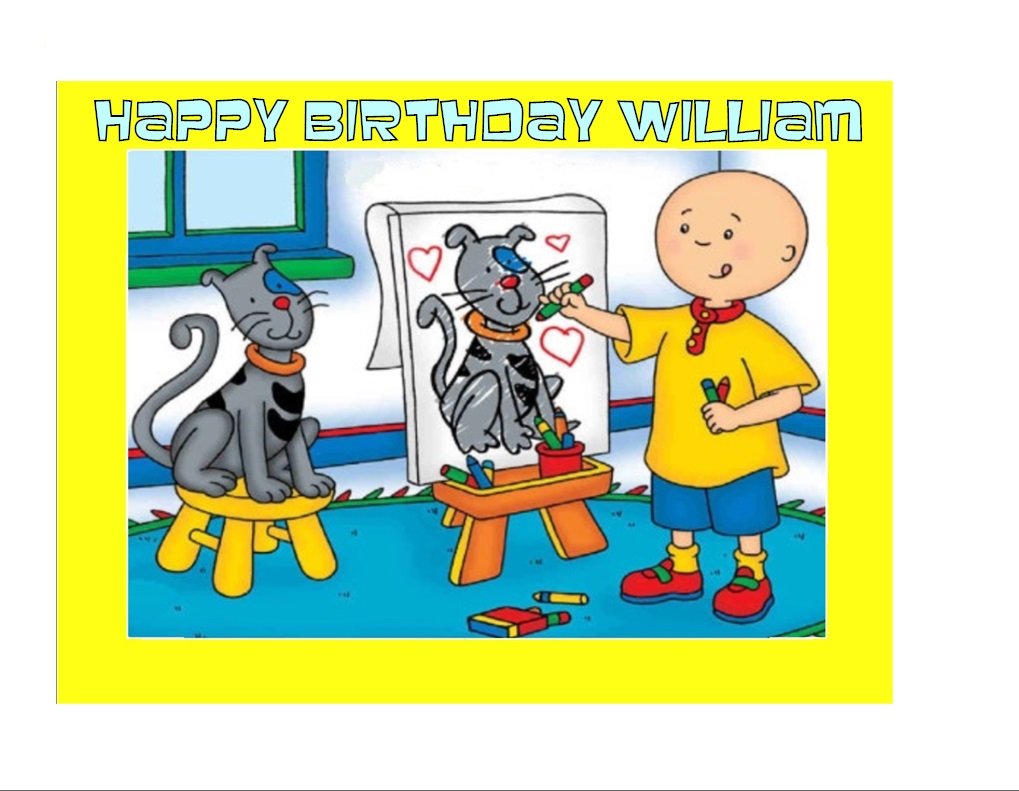 Caillou 2nd Birthday