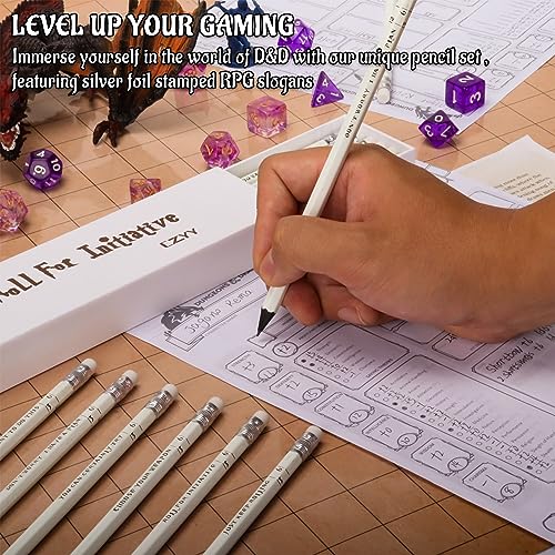 Snapklik.com : DND Pencils Set Of 12 - Brown Foil Stamped