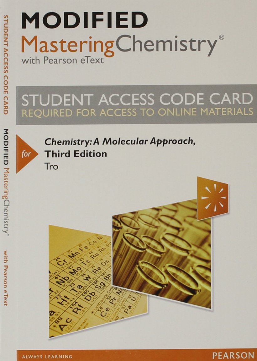 Modified MasteringChemistry with Pearson eText - Standalone Access Card ...