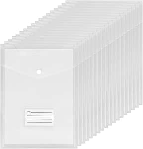 36Pcs Plastic Folders a4 Folder Plastic Wallets A4 Document Folder ...