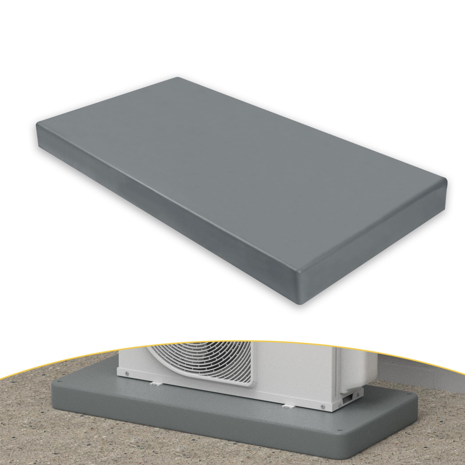 Amazon.com: Powrocket Equipment Pad 18" x 38" x 3" for Mini Split Air ...