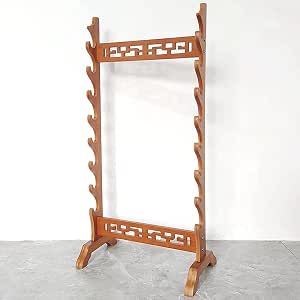 Amazon.com: Sword Holder Katana Stand | Floor Standing Swords Rack, 5 ...