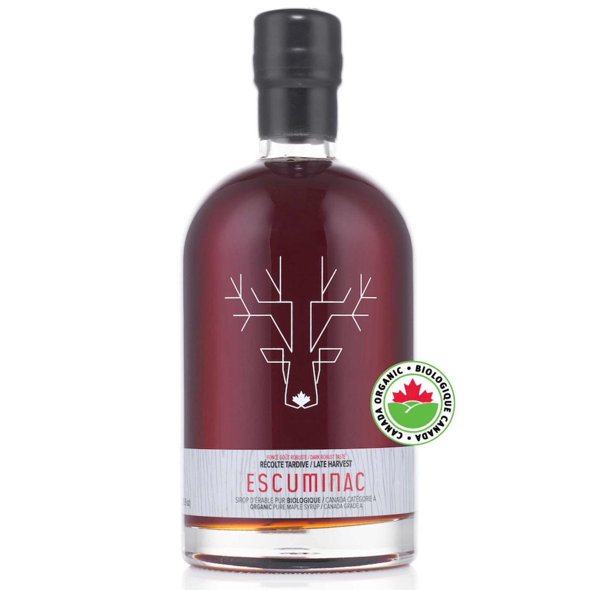 Award Winning Escuminac Unblended Maple Syrup Canadian Grade A - Dark ...