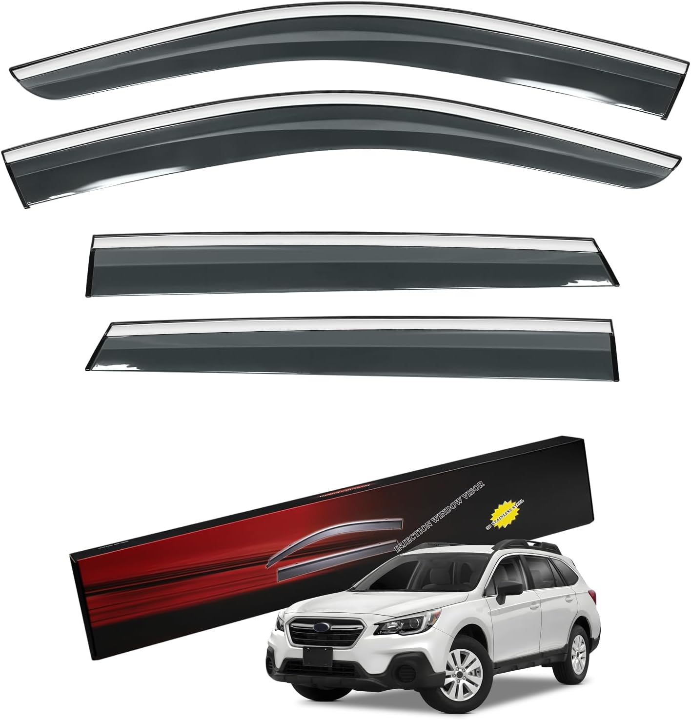 Amazon.com: Nilight Window Rain Guards for Outback 2020 2021 2022 2023 ...