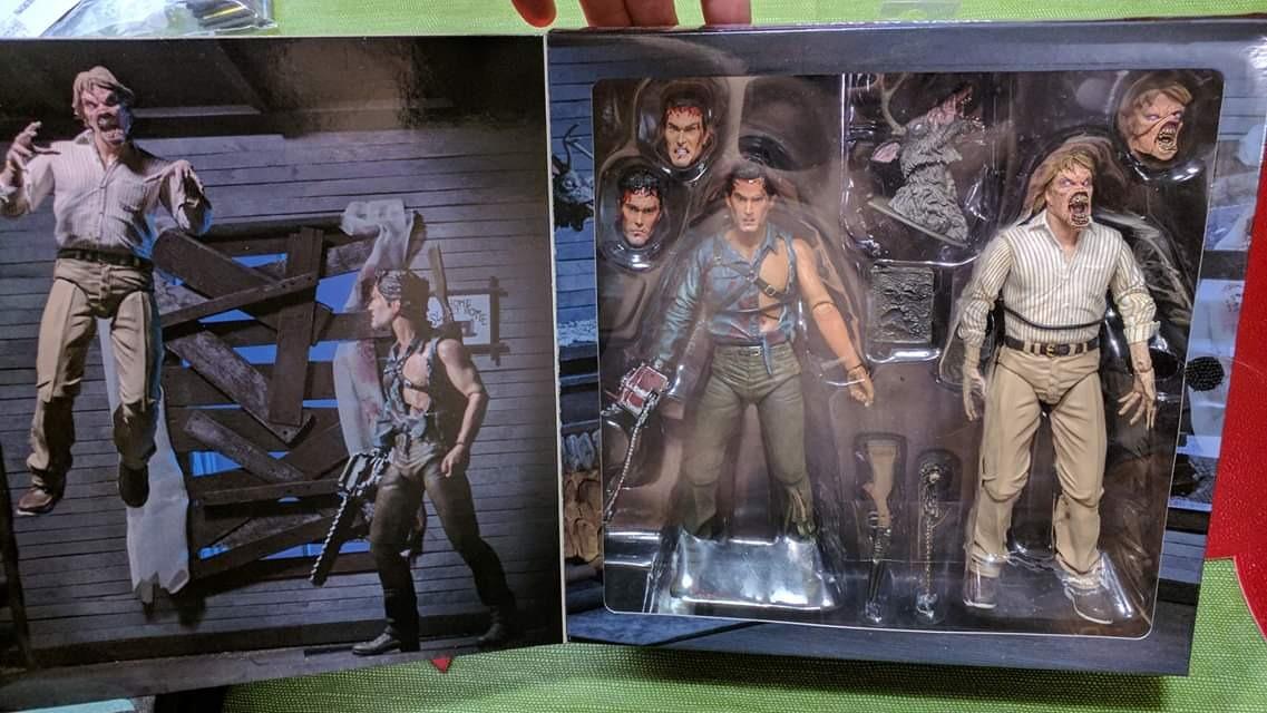 Amazon.com: NECA - Evil Dead 2 (30th Anniversary) Boxed Set – 7” Scale ...
