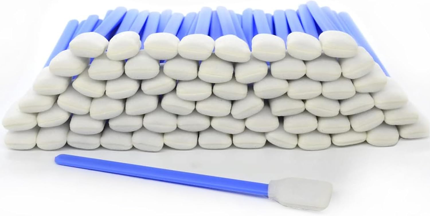 Wellgler's Foam Cleaning Swabs，for Electronics, Lab, Dust-Free Cleaning ...