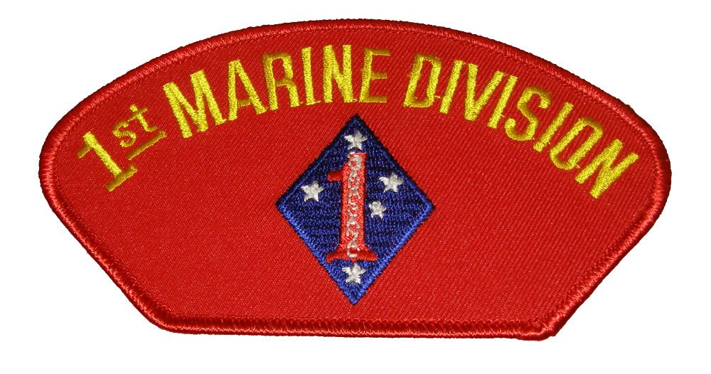 Amazon.com: 1st MARINE DIVISION MARDIV GUADALCANAL PATCH - Color ...