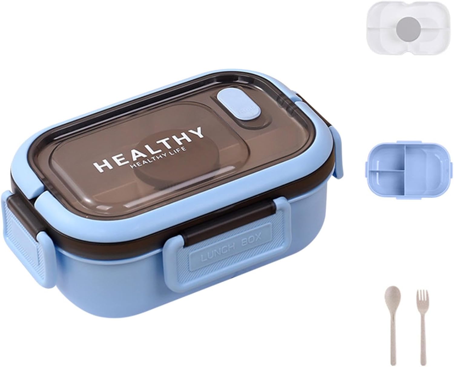 Amazon.com: uaswguDFS Bento Box for Adult 2 Layers All-in-One Lightweit ...