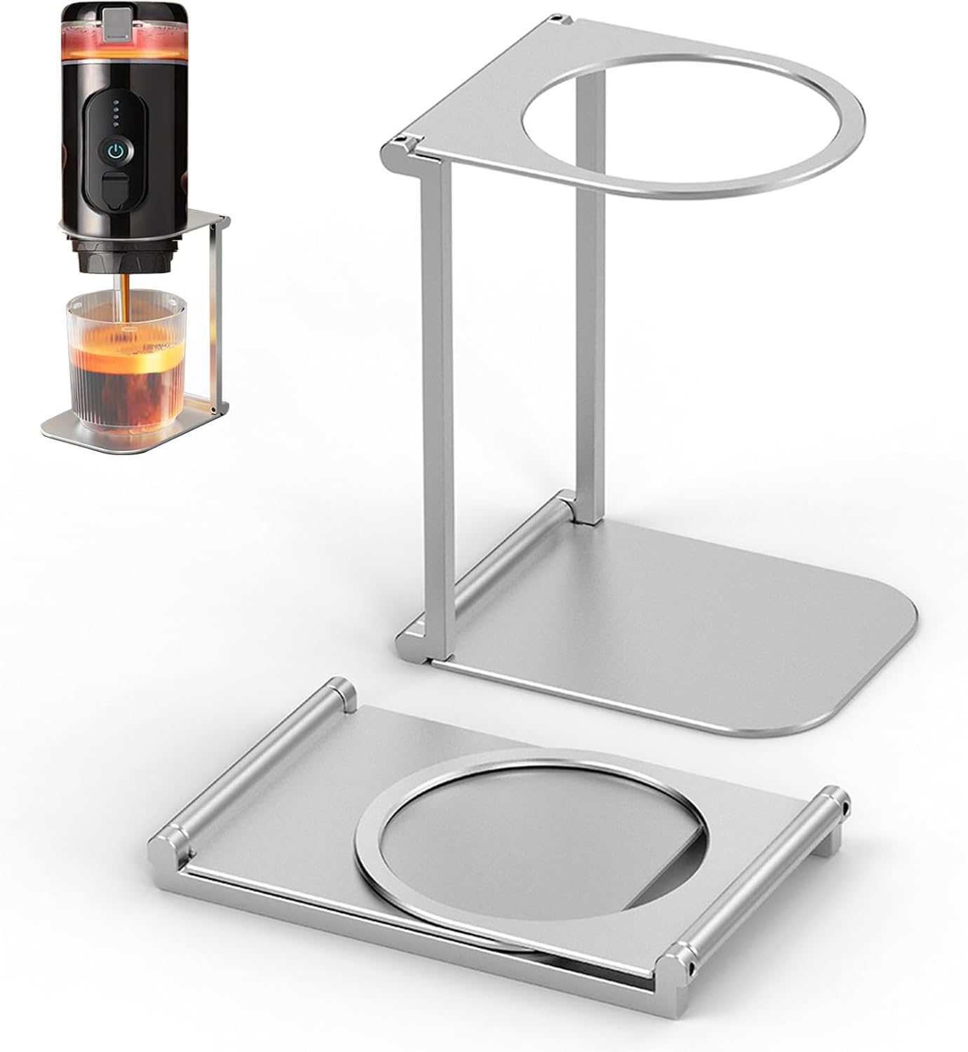 Infreecs Universal Coffee Stand, Portable Espresso Machine Stand ...