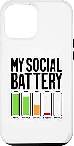 Amazon.com: iPhone 15 Pro Max Battery Low Energy Anti Social for ...