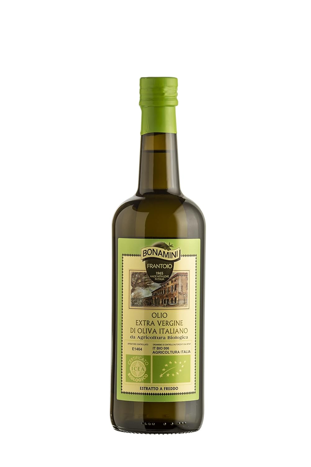 Amazon.com : Bonamini Organic Extra Virgin Olive Oil 750ml : Grocery ...