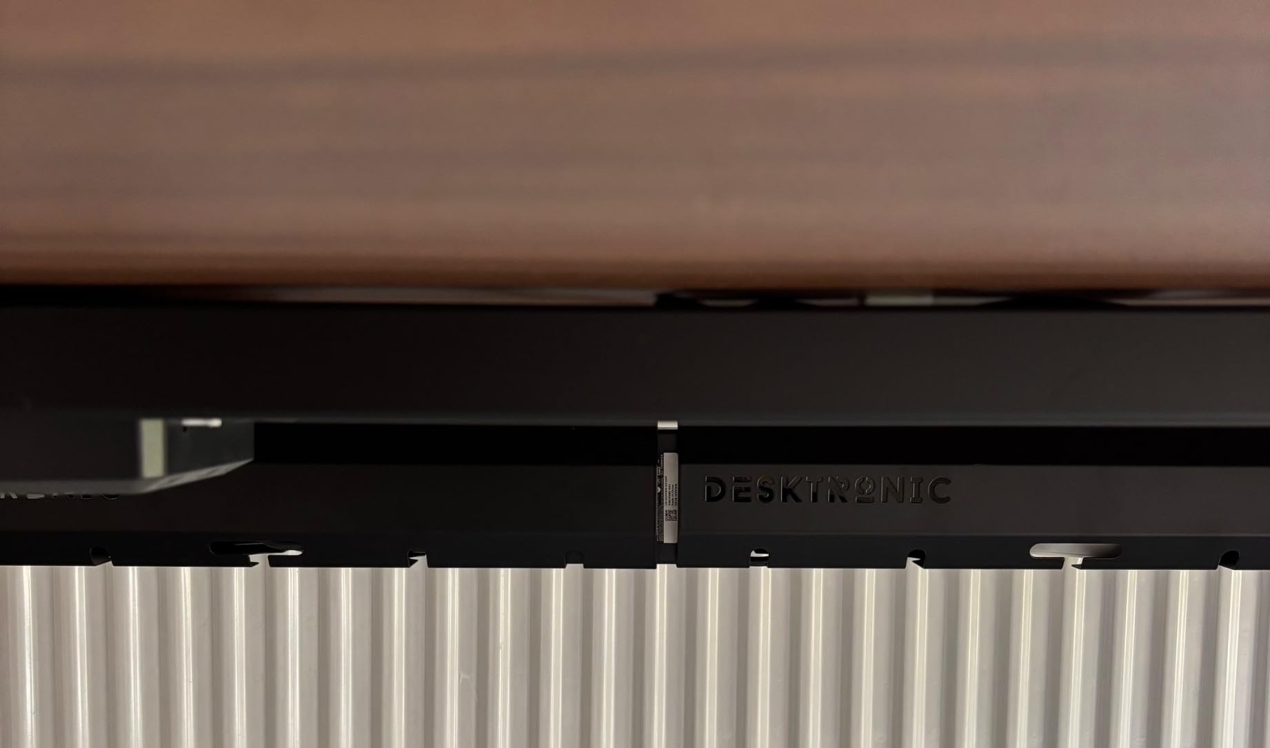 Desktronic Cable Duct Black Set of 2 - Stainless Steel Cable Management ...