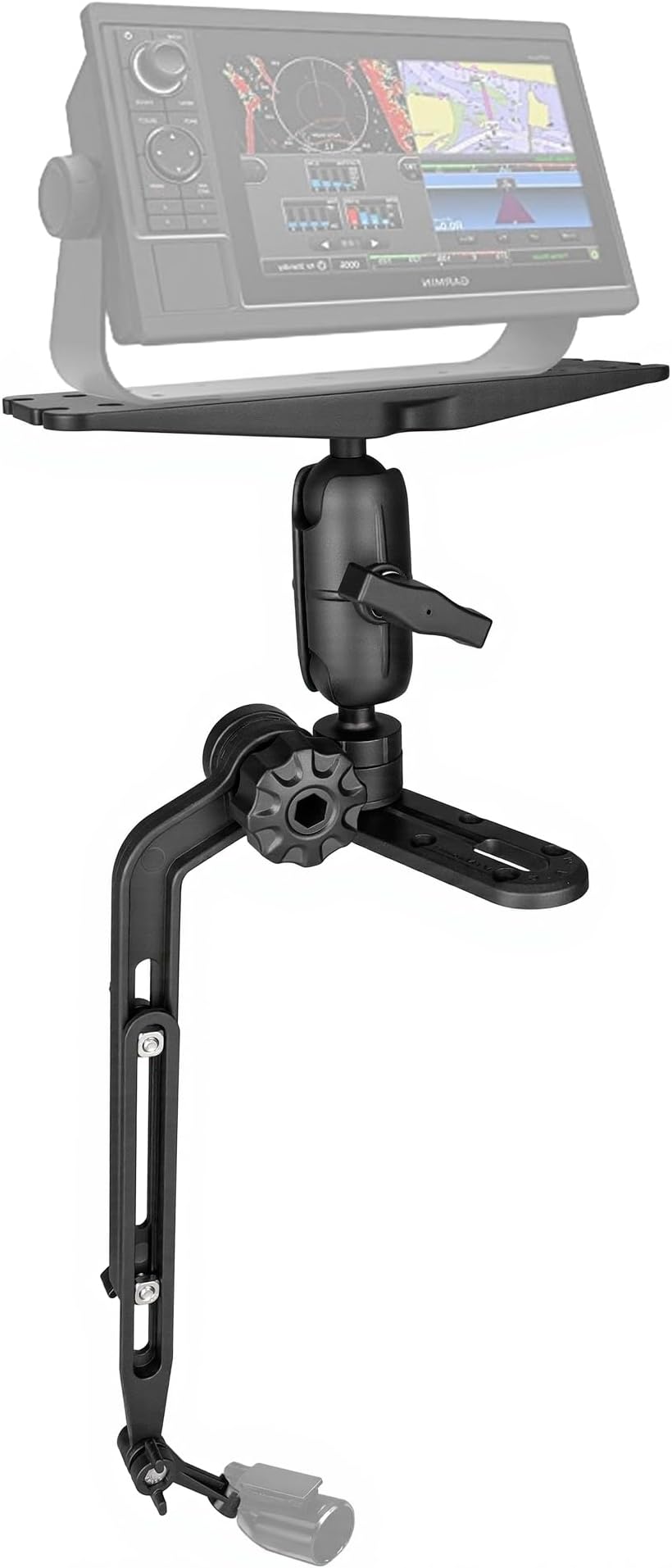 Amazon.com: VINmounts Fish Finder Mount 1.5" Ball Base for Kayak, Kayak ...