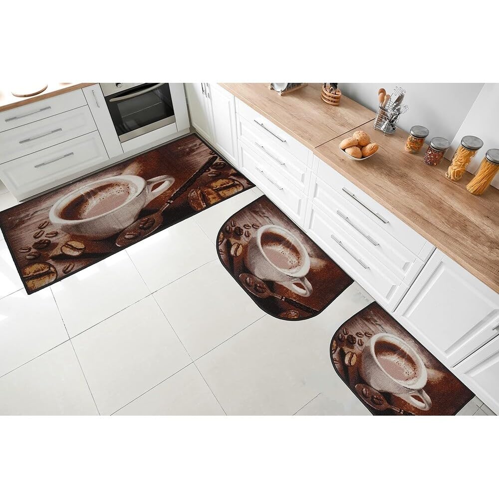Amazon.com: Kashi Home Kitchen Rug, Printed Area Rug, Durable Floor ...