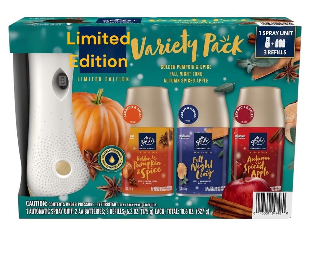 Amazon.com: Automatic Air Freshener Spray, Variety Holiday Scents ...