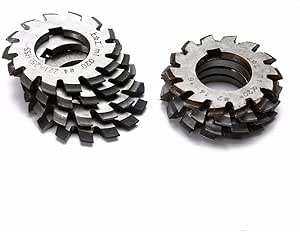 8pcs/Set HSS Involute Gear Cutters Set M1 PA20 20 Degree Gear Cutters ...