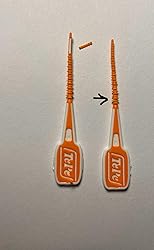 TePe EasyPick Toothpicks, Orange, ISO XS-S, 36pcs, Plaque Remover ...