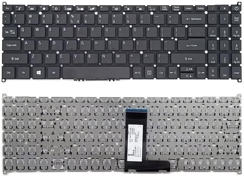 Sanj8 Compatible Keyboard for Acer Aspire 3 A315-22 / A315-23 / A315-34 ...