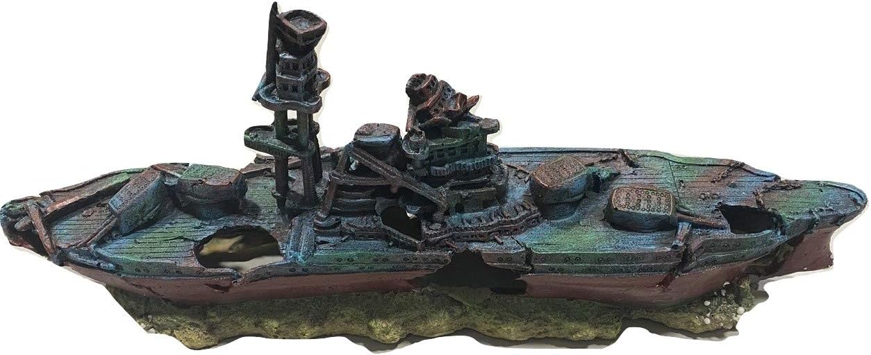 Amazon.com : Pond H2o WW2 Military Sunken Navy Battleship Wreck ...