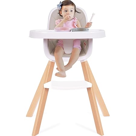Amazon.com : Lalo The Chair Convertible 3-in-1 High Chair - Wooden High ...