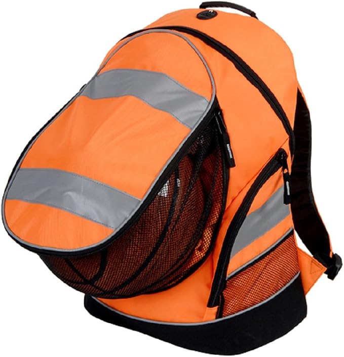 EURO HI VIS BACKPACK 3 HIGH VISIBILTY COLOURS CYCLING RUCKSACK SCHOOL ...