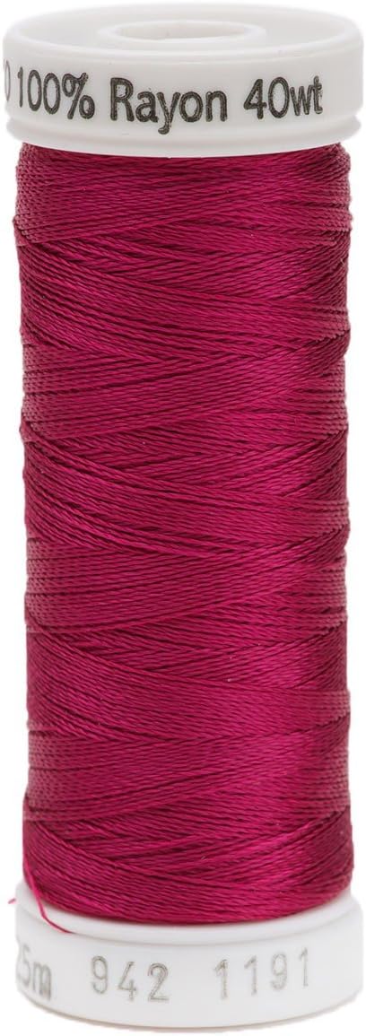 Amazon.com: Sulky Rayon Thread for Sewing, 250-Yard, Dark Rose