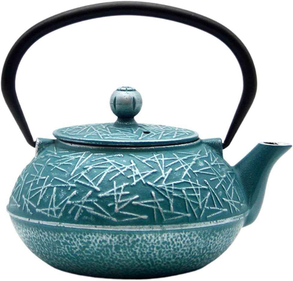 Amazon | Bltokey 鉄瓶 南部鉄器 鉄瓶兼用急須 IH対応 各種熱源対応 鋳物 鉄鋳鉄 鉄びん 鉄器 直火可 茶こし付き 茶道道具 鉄分補給 鉄やかん 鉄製 やかん 伝統工芸品 ...