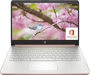 Amazon.com: HP 14 Premium HD Portable Laptop Computer Students Business ...