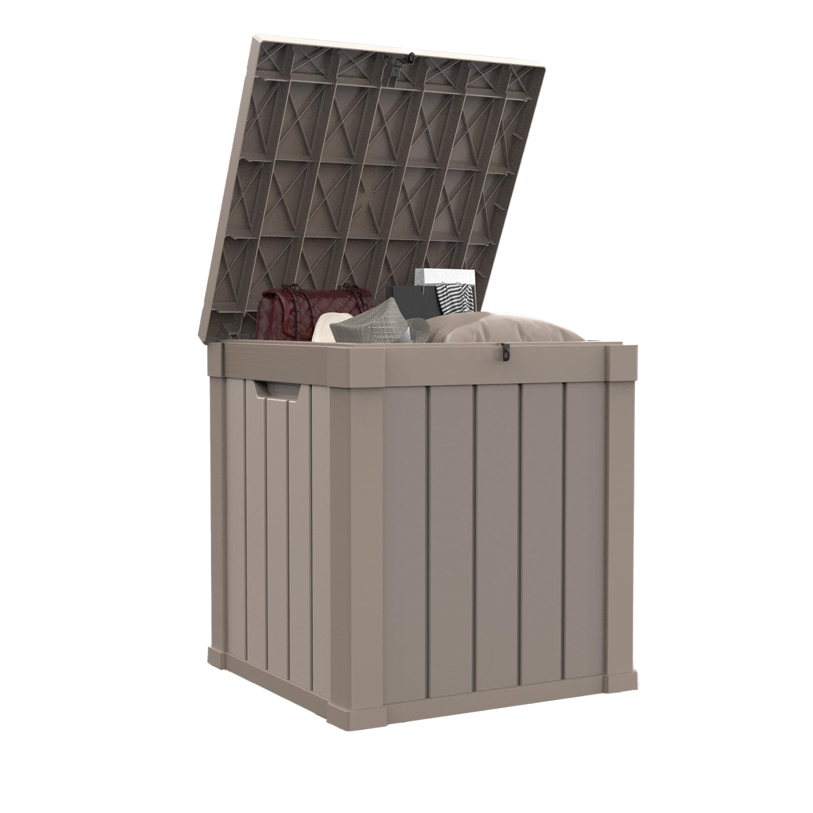 Amazon.com : MAIUSCOLI 50 Gallon Waterproof Outdoor Storage Box,Resin ...