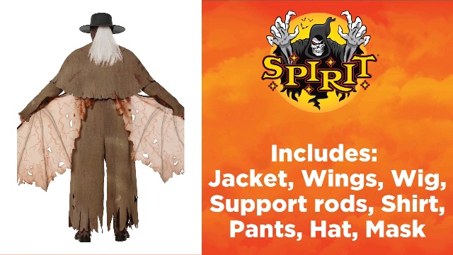 Watch Spirit Halloween Jeepers Creepers Adult The Creeper Costume on ...