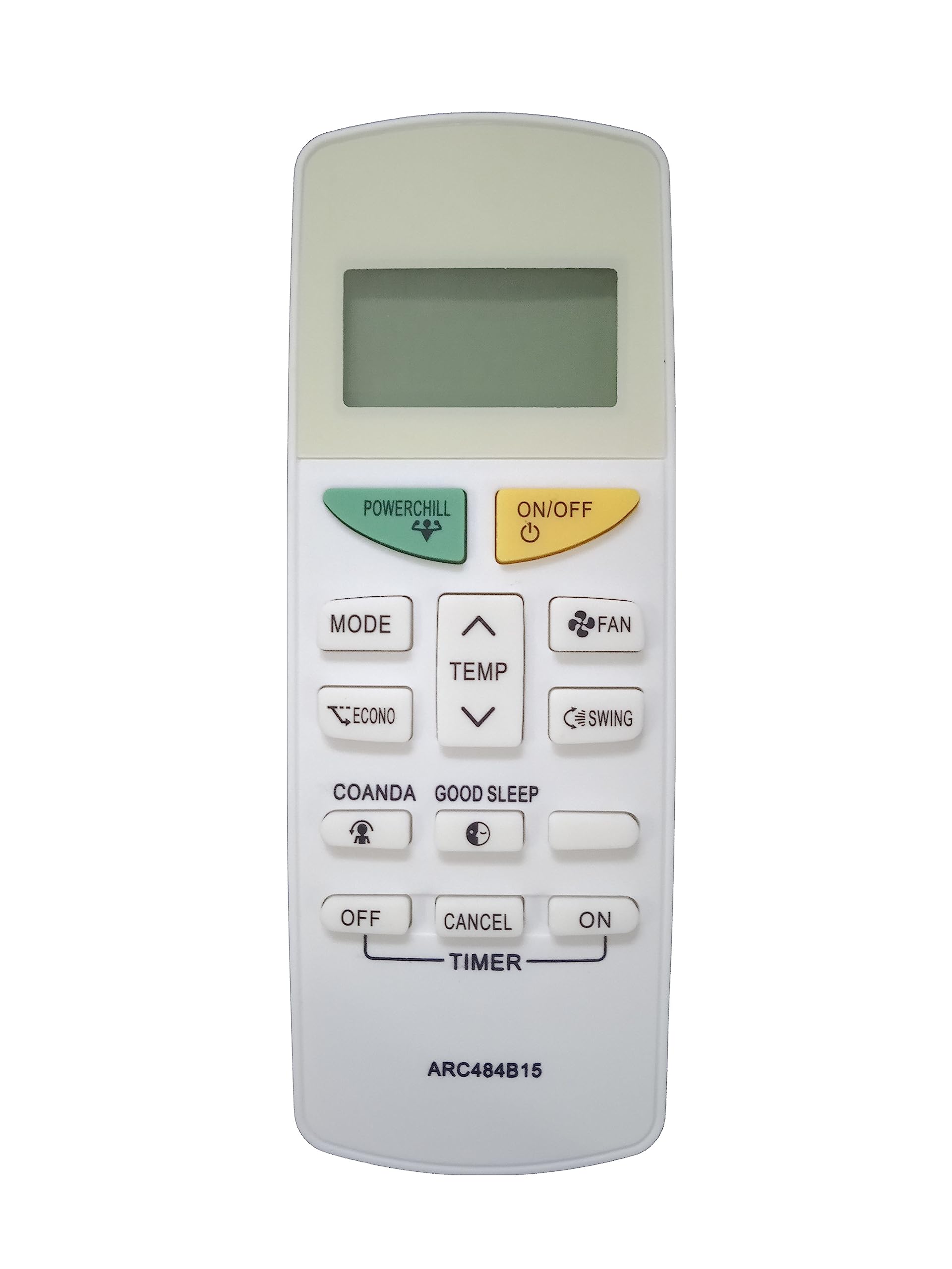 Buy LipiWorld® 132H ARC484B15 AC Remote Control (Old Remote Exactly ...