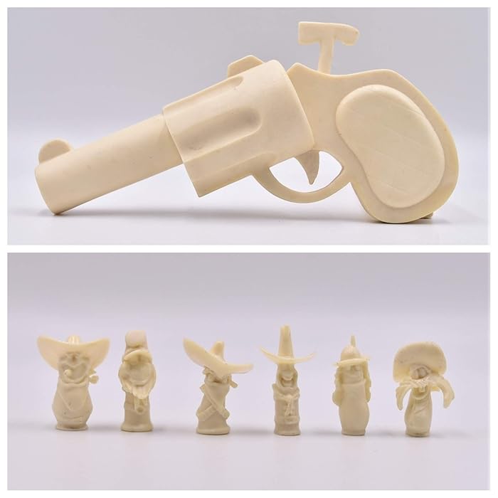 Buy LaRetrotienda - Who framed Roger Rabbit gun and 6 toon bullets prop ...