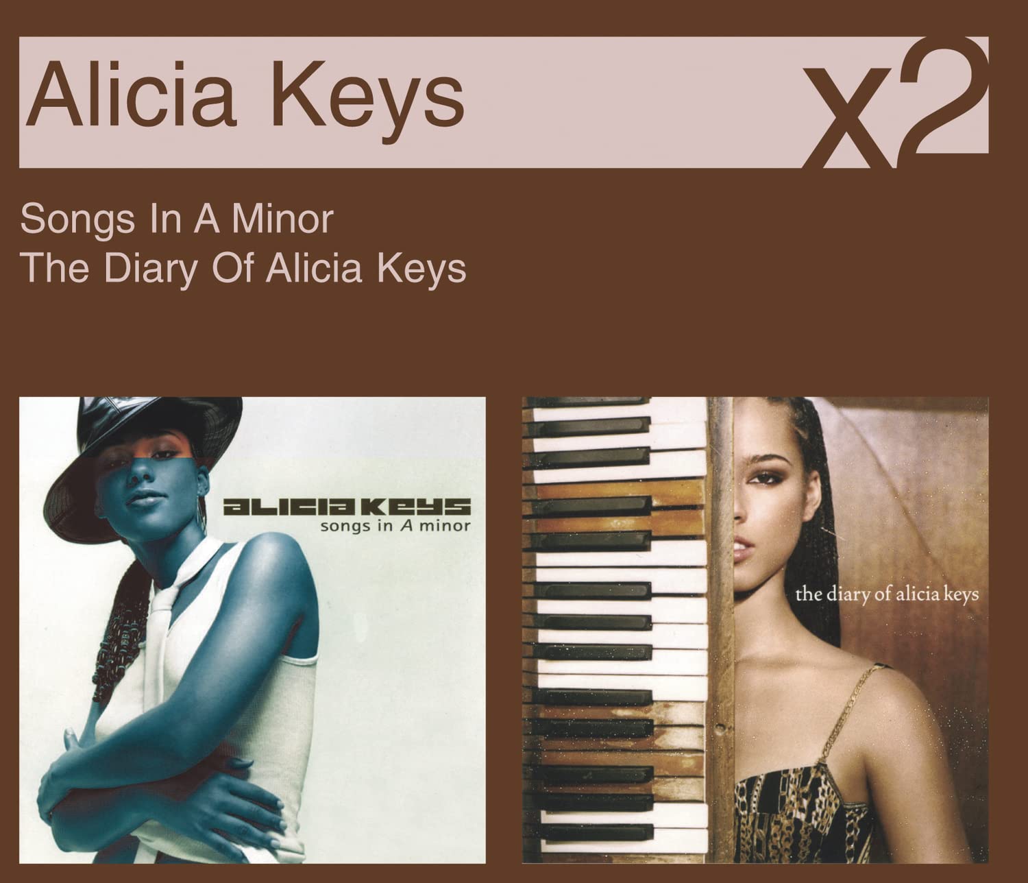 coffret 2 CD : Songs in A Minor/The Diary of Alicia Keys: Multi ...