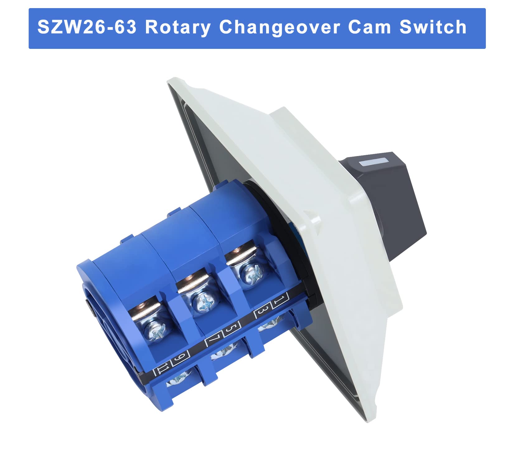 Snapklik.com : 63A Rotary Changeover Cam Switch