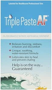 Triple Paste AF Antifungal Nitrate Medicated Ointment 2 oz (Pack of 2 ...